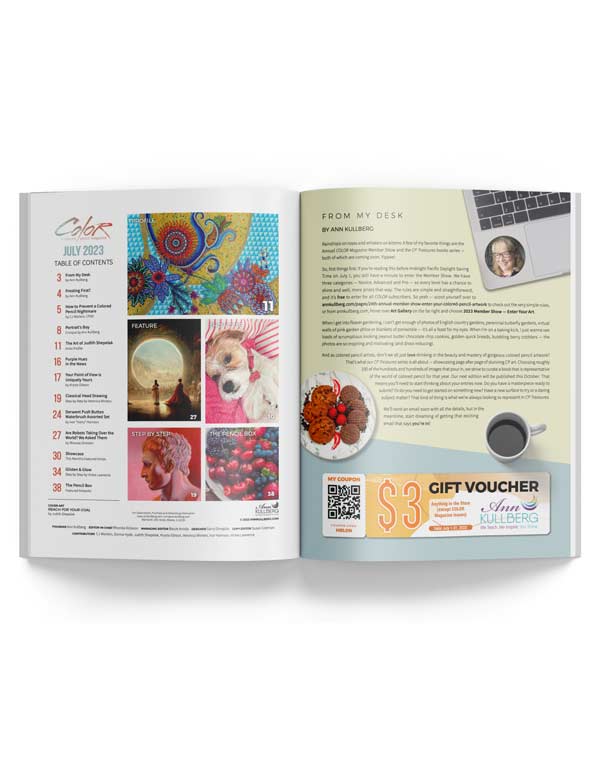 July 2023 - Ann Kullberg's COLOR Magazine - Instant Download ...